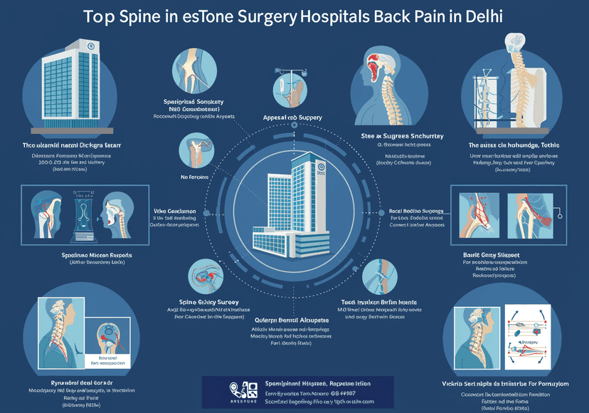 Top Spine Surgery Hospitals in Delhi for Back Pain | HealthTrip